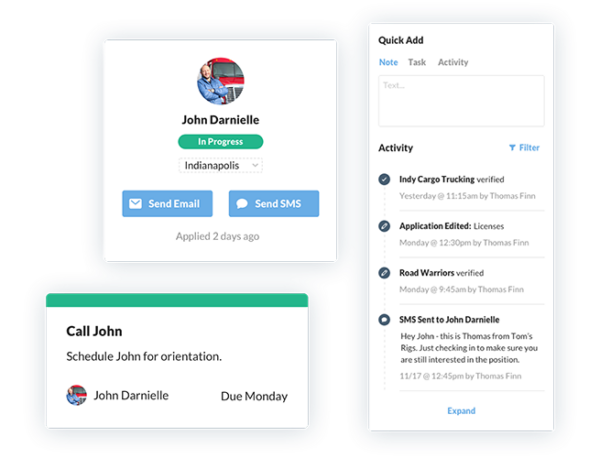 DRIVERREACH - CDL APPS | DRIVER LEADS MANAGEMENT